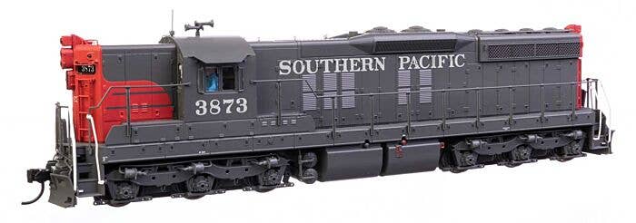 Walthers - EMD SD9 - Standard DC - Southern Pacific(TM) #3873; 1965 Renumbering (gray, Scarlet ...