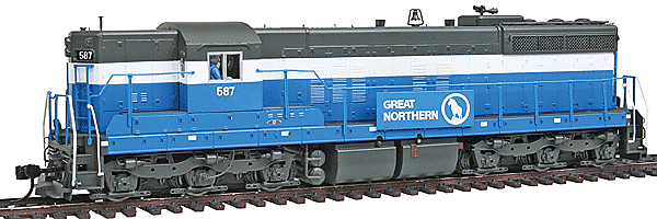 Walthers - EMD SD9 - Standard DC - PROTO 2000(R) - Great Northern #587 ...