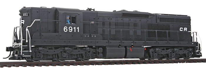 Walthers - EMD SD9 - Standard DC - PROTO 2000(R) - Conrail #6911 (black ...