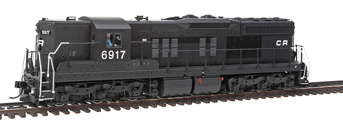 Walthers - EMD SD9 - Standard DC - PROTO 2000(R) - Conrail #6917 (black ...