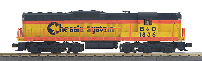 MTH - EMD SD9 w/Proto-Sound 3.0 - Scale 3-Rail - RailKing(R) - Chessie ...