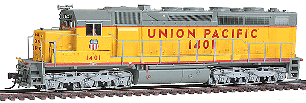 Atlas - EMD SDP35 Low Nose - Standard DC - Master(R) Silver - Union Pacific #1401 (Armour Yellow ...