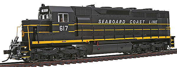 Atlas - EMD SDP35 - Standard DC - Master(R) Silver - Seaboard Coast Line #617 (black, yellow ...
