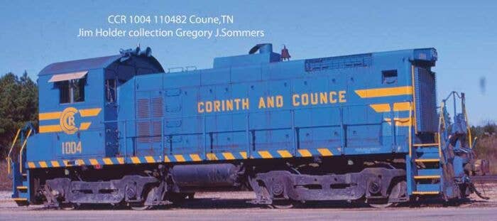 Bowser - EMD SW1001 - Standard DC - Corinth & Counce #1005 (blue ...