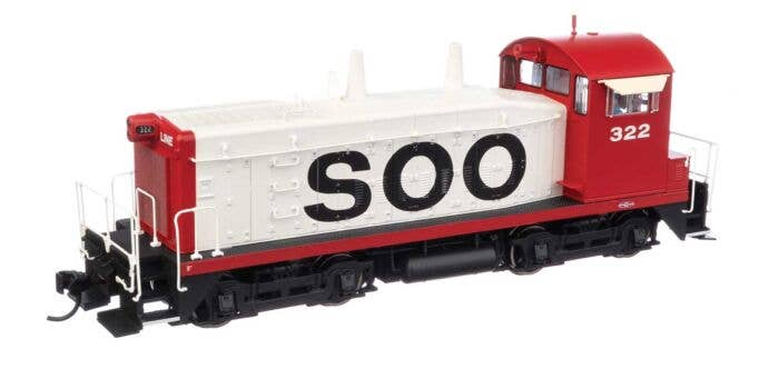 Walthers - EMD SW1200 - LokSound 5 Sound & DCC - Soo Line #322 - 920-41509