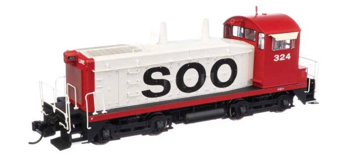 Walthers - EMD SW1200 - Standard DC - Soo Line #324 - 920-48509