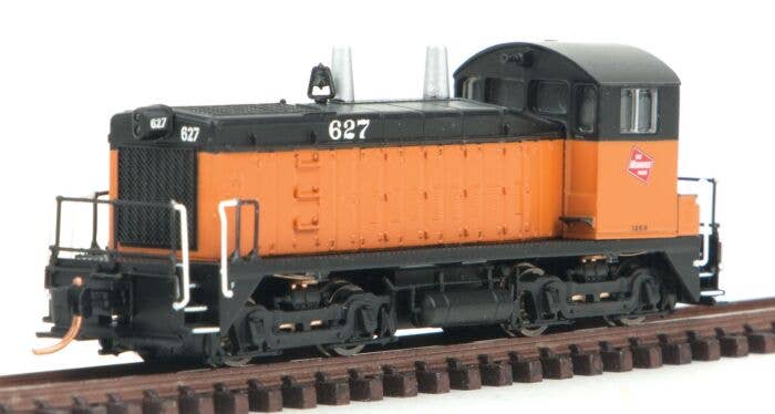 Walthers - EMD SW1200 - Standard DC - Milwaukee Road 627 (orange, black ...