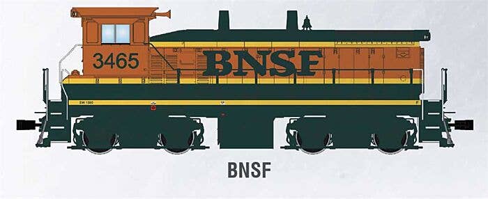 BLI - EMD SW1500 w/Sound & DCC - Paragon2(TM) - Burlington Northern ...