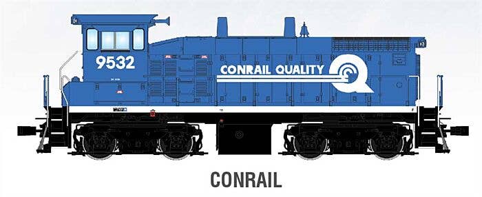 BLI - EMD SW1500 w/Sound & DCC - Paragon2(TM) - Conrail #9532 (blue ...