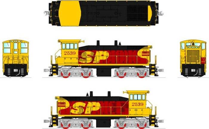 BLI - EMD SW1500 w/Sound & DCC - Paragon2(TM) - Southern Pacific #2539 ...