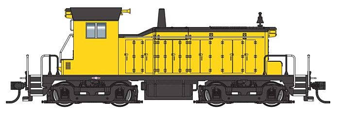 Walthers - EMD SW1 - ESU(R) Sound & DCC - Industrial Yellow - 910-19235