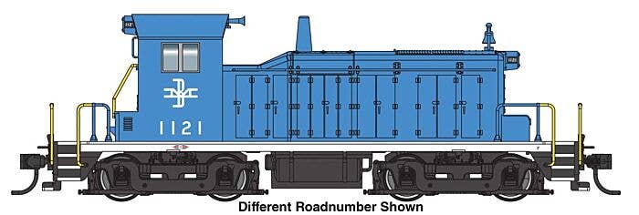 Walthers - EMD SW1 - ESU(R) Sound & DCC - Boston & Maine #1126 - 910-19239