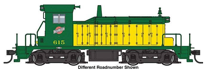 Walthers - EMD SW1 - ESU(R) Sound & DCC - Chicago & North Western(TM ...