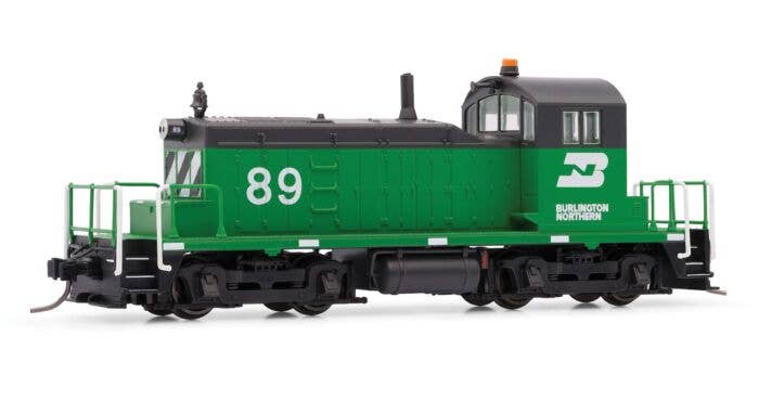 HORNBY - EMD SW1 - Standard DC - Burlington Northern #89 (Cascade Green ...