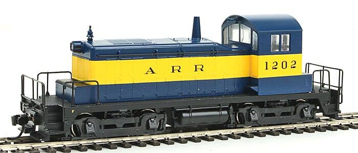 Walthers - EMD SW1 - Standard DC - Alaska Railroad #1202 (blue, yellow ...