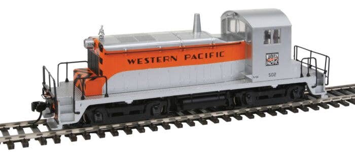 Walthers - EMD SW1 - Standard DC - Western Pacific(TM) #502 (silver ...