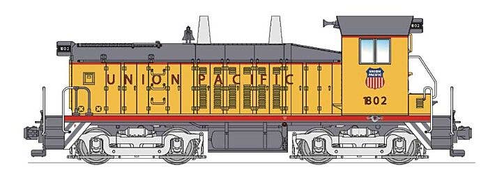 BLI - EMD SW7 w/Sound & DCC - Paragon2(TM) - Union Pacific #1802 ...