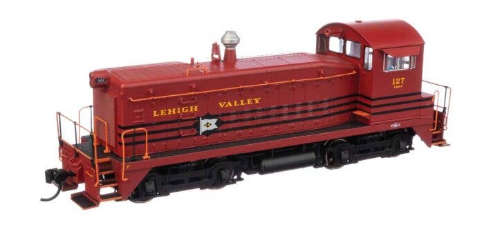 Walthers - EMD SW900 - Standard DC - Lehigh Valley #123 - 920-48505