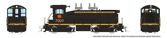 Rapido - EMD SW9 - ESU LokSound and DCC - Canadian National #7009 ...