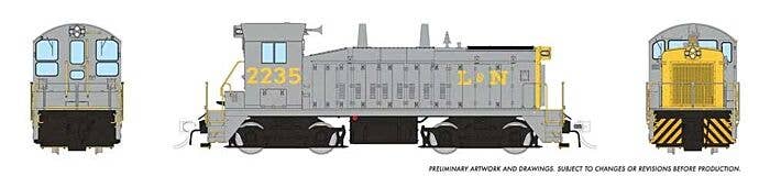 Rapido - EMD SW9 - ESU LokSound and DCC - Louisville & Nashville #2269 ...