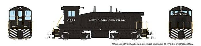 Rapido - EMD SW9 - Standard DC - New York Central #8930 (As-Delivered ...