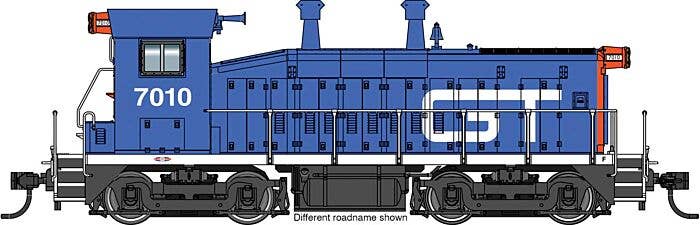 Walthers - EMD SW9 - Standard DC - Grand Trunk Western #7015 - 920-48504