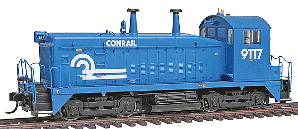 Walthers - EMD SW9 - Standard DC - PROTO 2000(R) - Conrail #9117 (blue ...
