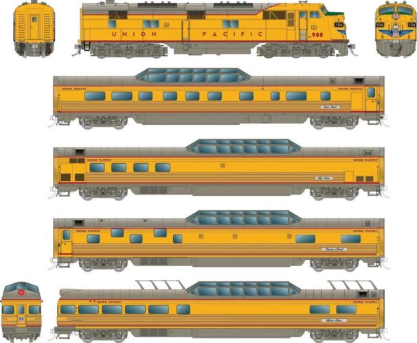 Rapido - EMD Train of Tomorrow Train Only Set - Standard DC - Union ...