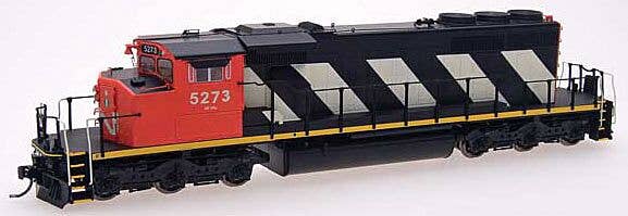 Intermount - EMD/GMDD SD40-2W No Dynamic Brakes w/DCC - Canadian National (black, red, white ...