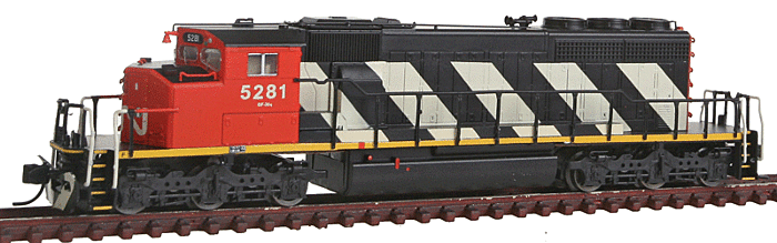 Intermount - EMD/GMDD SD40-2W No Dynamics/No Snow Shields - Standard DC - Canadian National ...