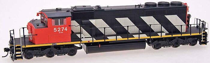 Intermount - EMD/GMDD SD40-2W No Dynamics/No Snow Shields w/DCC - Canadian National (black ...