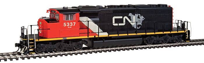 Intermount - EMD/GMDD SD40-2W Winterization Hatch w/LokSound & DCC - Canadian National (black ...