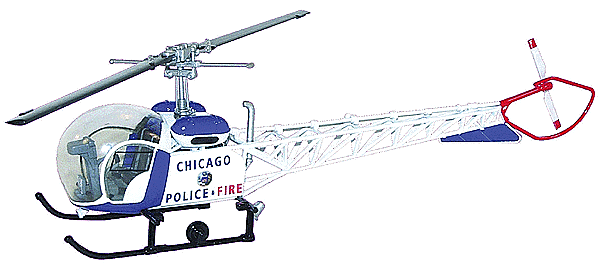 Corgi - Emergency - Aircraft - H-47 Police Helicopter - Chicago Police ...