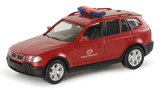 Herpa - Emergency - Fire Dept. Vehicles - BMW - X3 S SUV - Offenbach ...
