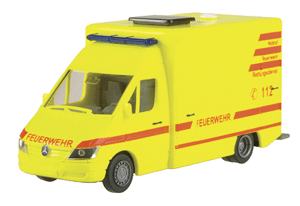 Wiking - Emergency - Fire Dept. Vehicles - Mercedes - Sprinter Van ...