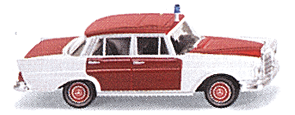 Wiking - Emergency - Fire Dept. Vehicles - Mercedes - 220 S 4-Door ...