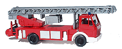 Wiking - Emergency Mercedes Benz-Metz - DLK 23-12 Fire Ladder Truck ...
