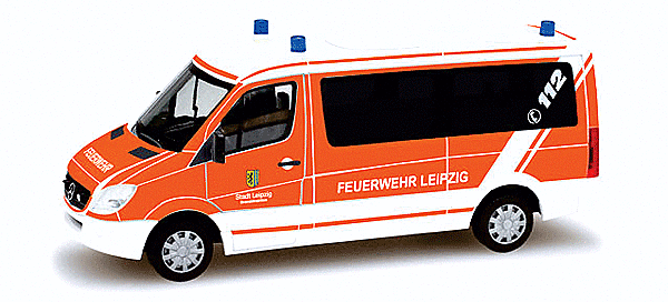 Herpa - Emergency Mercedes Sprinter Van - Assembled - Leipzig, Germany ...