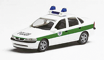 Herpa - Emergency - Police Vehicles - Opel Vectra 4-Door Sedan Bayern ...
