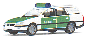 Herpa - Emergency Vehicle - Opel - Omega Police - 326-43564