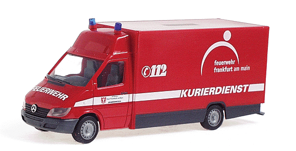Herpa - Emergency Vehicles - Mercedes Benz - Kogel Sprinter "Frankfurt ...