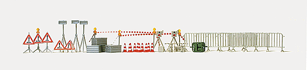 Preiser - Emergency/Construction Barriers & Signs - 590-31018