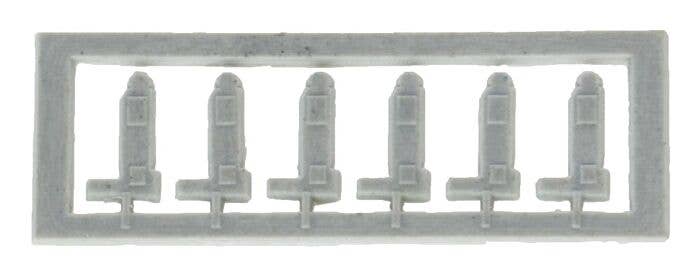 MicroTrain - End-of-Train Device 6-Pack - Unpainted, Non-Operating ...