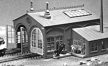 Con-Cor - Engine House 2-Stall - 222-9028