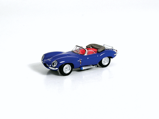 Ricko - European Automobile - Jaguar XKSS - Top Down (Blue) - 636-38323