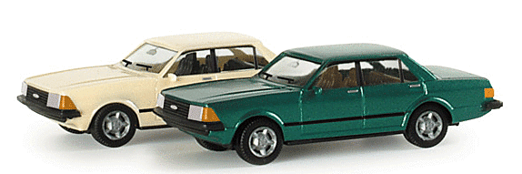 Herpa - European Automobiles - Ford Granada 4-Door Sedan - Metallic ...