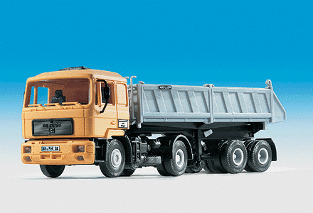 Kibri - European Construction Equipment - Trucks - MAN Cabover 4-Axle ...