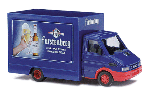Busch - European Delivery Truck - Iveco Daily Furstenberg - 189-47921