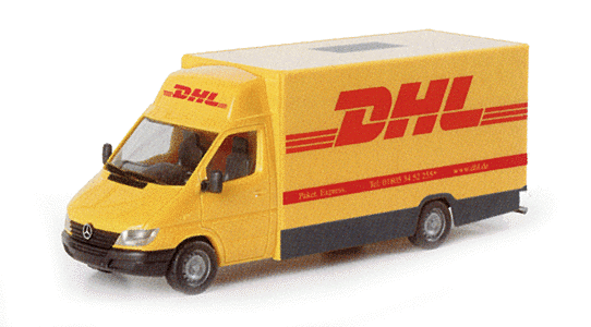 Herpa - European Delivery Vans - Mercedes - Sprinter Cargo Van - DHL ...