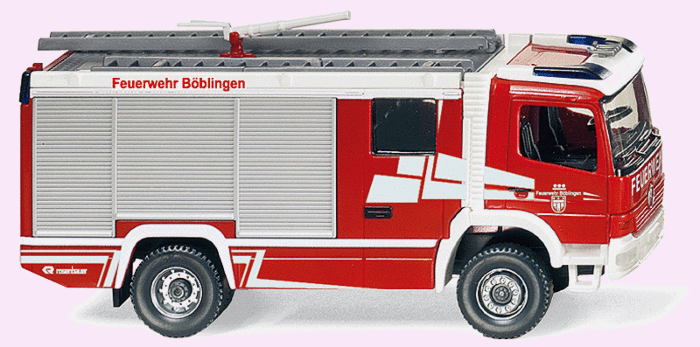 Wiking - European Emergency - Rosenbauer RLFA 2000 AT Fire Engine - 781 ...